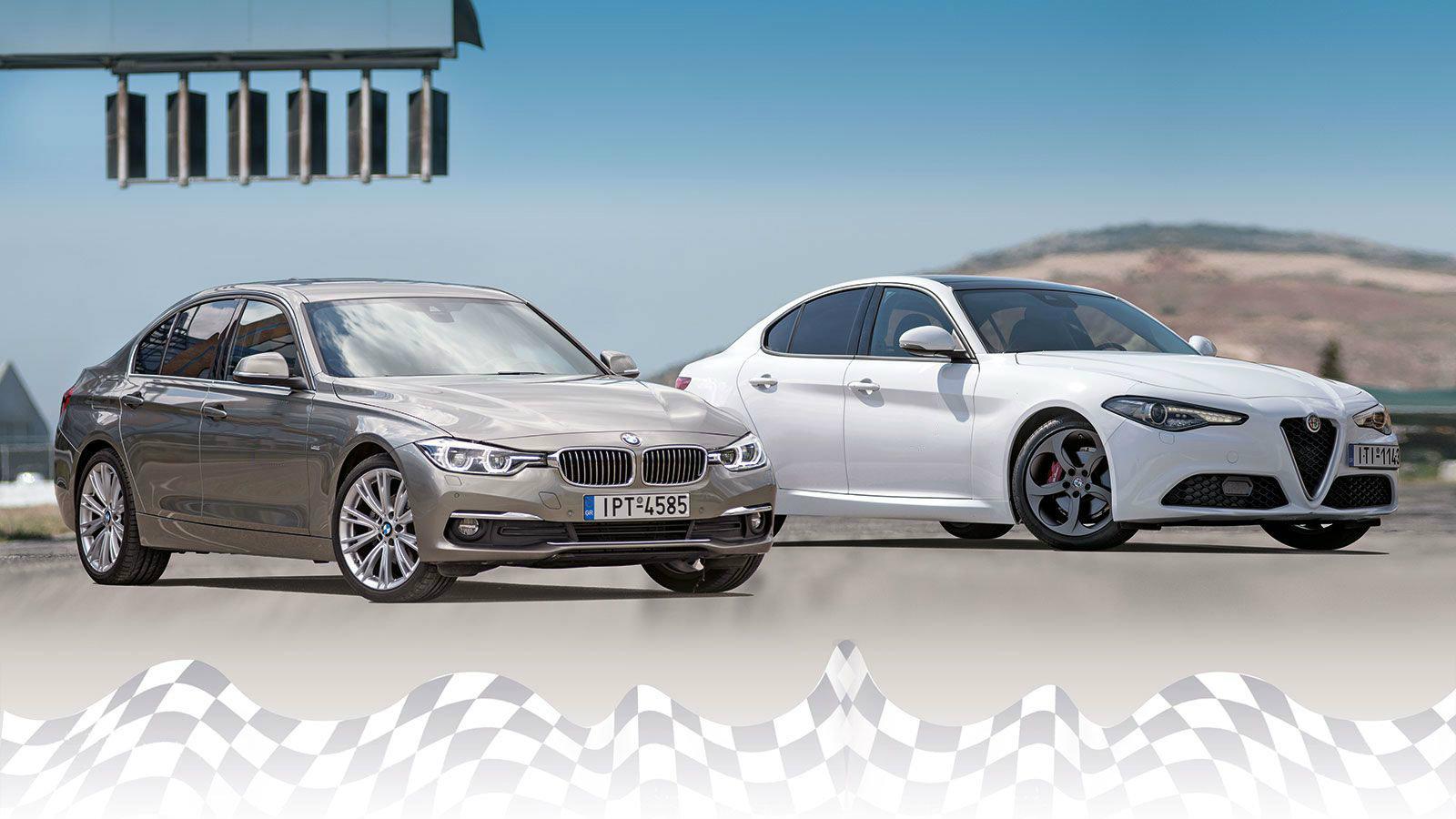 Η Giulia είναι σαφώς πιο σπορτίφ και πιο ξεχωριστή ως νεότερη πρόταση ...