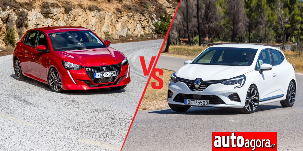 Peugeot 208 100ps VS Renault Clio 90ps Συγκριτικό - peugeot 208 ...